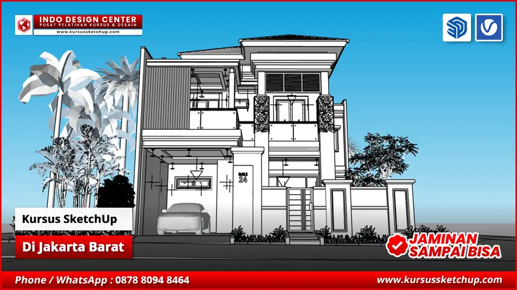 Kursus SketchUp di Jakarta Barat 3D MEP Engineering - Kursus SketchUp ...