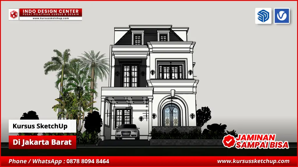 Kursus SketchUp di Jakarta Barat Instruktur Berpengalaman - Kursus ...